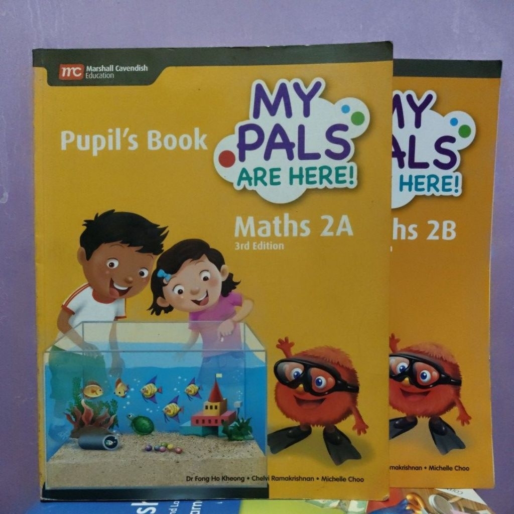 Jual Marshall Cavendish • Pupil's Book MY PALS ARE HERE Maths 2A + 2B ...