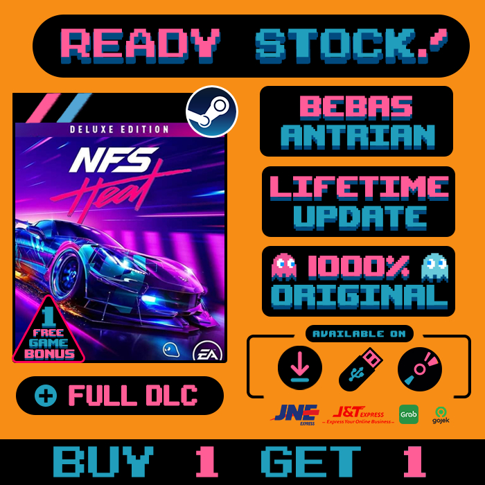 Jual NEED FOR SPEED HEAT / NFS HEAT DELUXE EDITION ORIGINAL | Shopee ...