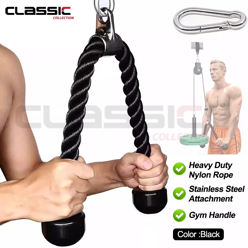 Jual Strap Fitness Handle/Trisep Triceps Tali Gym Fitness Pull Down ...