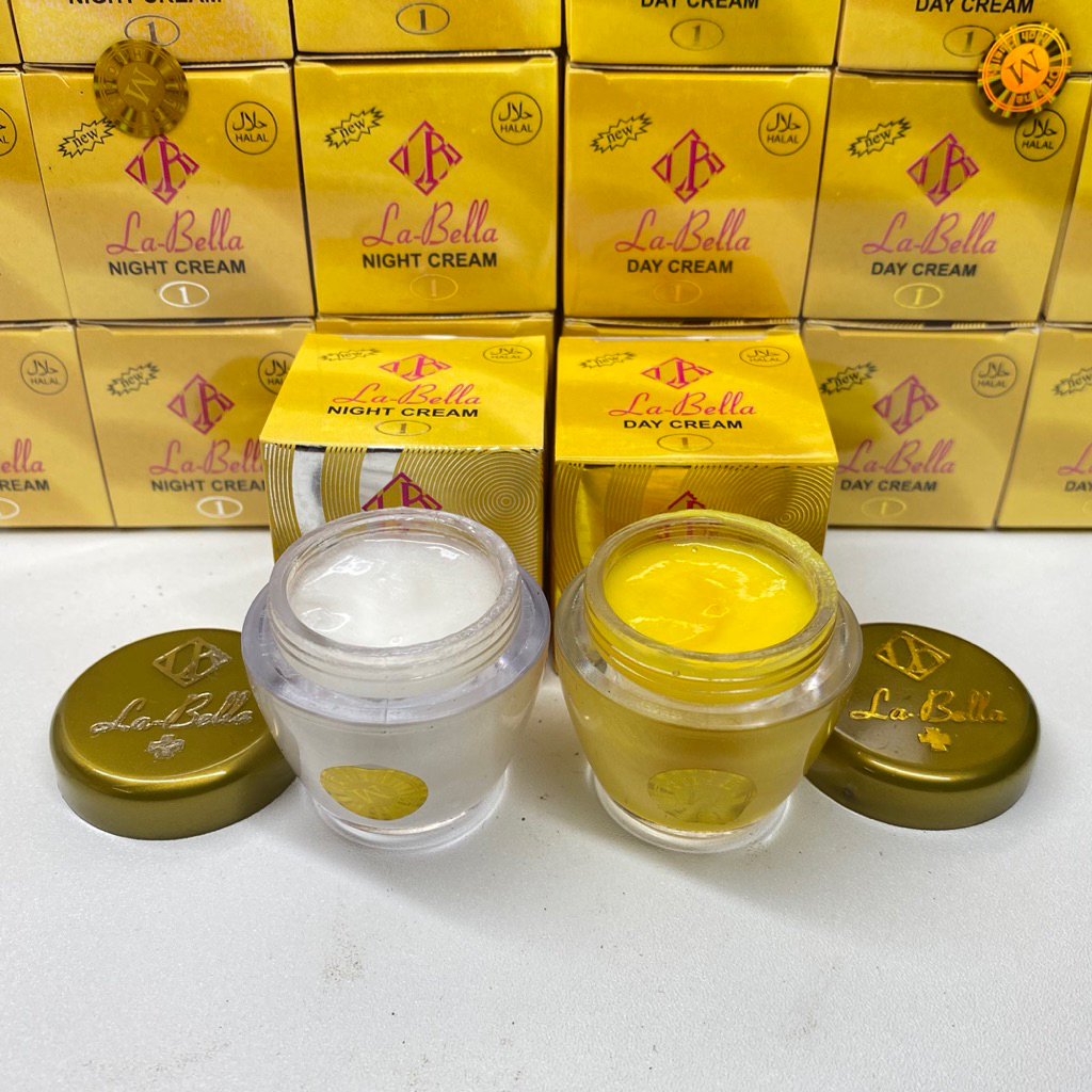 Jual Cream Labella Holo M Siang dan Malam Ecer | Shopee Indonesia