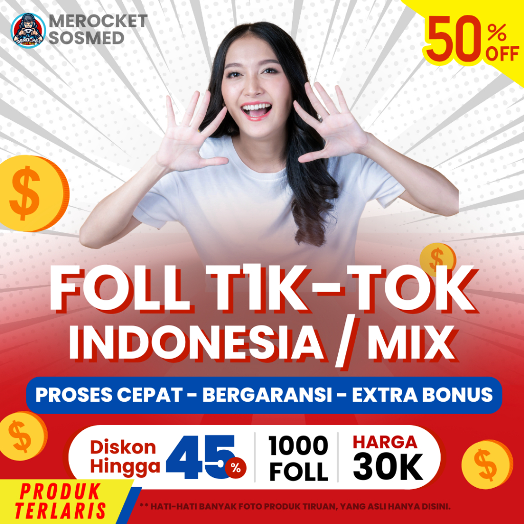 Jual DISKON FOLLOWER TIK TOK FOLOWER FOLL T0KT0K BERGARANSI MURAH NON ...