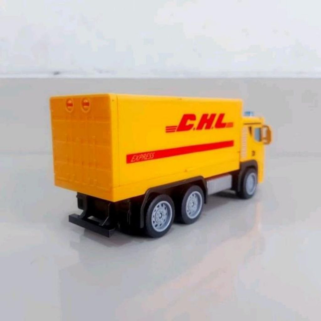 Jual Diecast Truk Wings Box DHL - Mainan Miniatur Mobil Truck Engkel ...