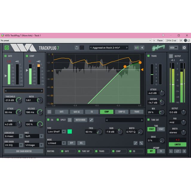 Jual Wave Arts - TrackPlug 7 - vst plugin | Shopee Indonesia