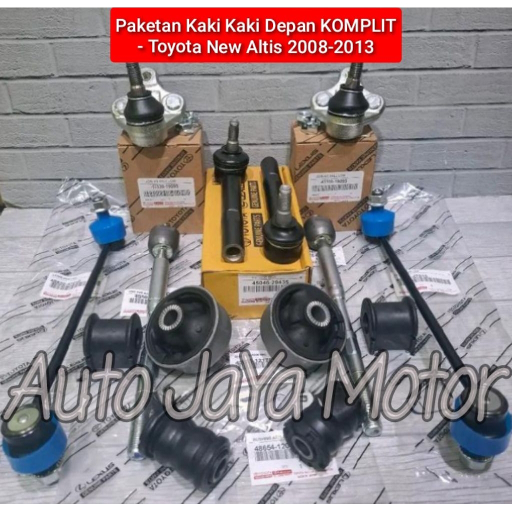Jual Paketan Komplit Kaki Kaki Depan Toyota New Altis 2008-2013 Set ...