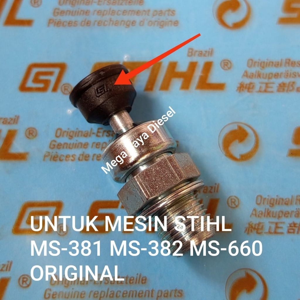 Jual Decompresion valve senso chain saw stihl MS-382 MS-381 MS-660 stihl original | Shopee Indonesia