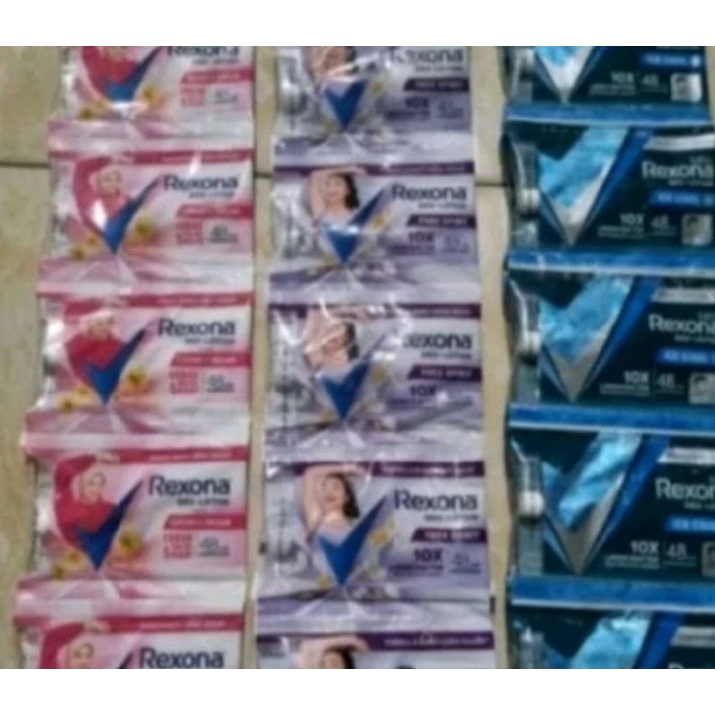 Jual Rexona sachet isi 12 pcs | Shopee Indonesia