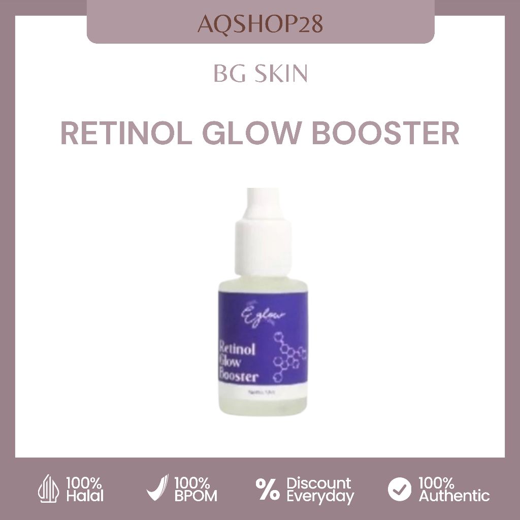 Jual SERUM RETINOL GLOW BOOSTER EGLOW | Shopee Indonesia