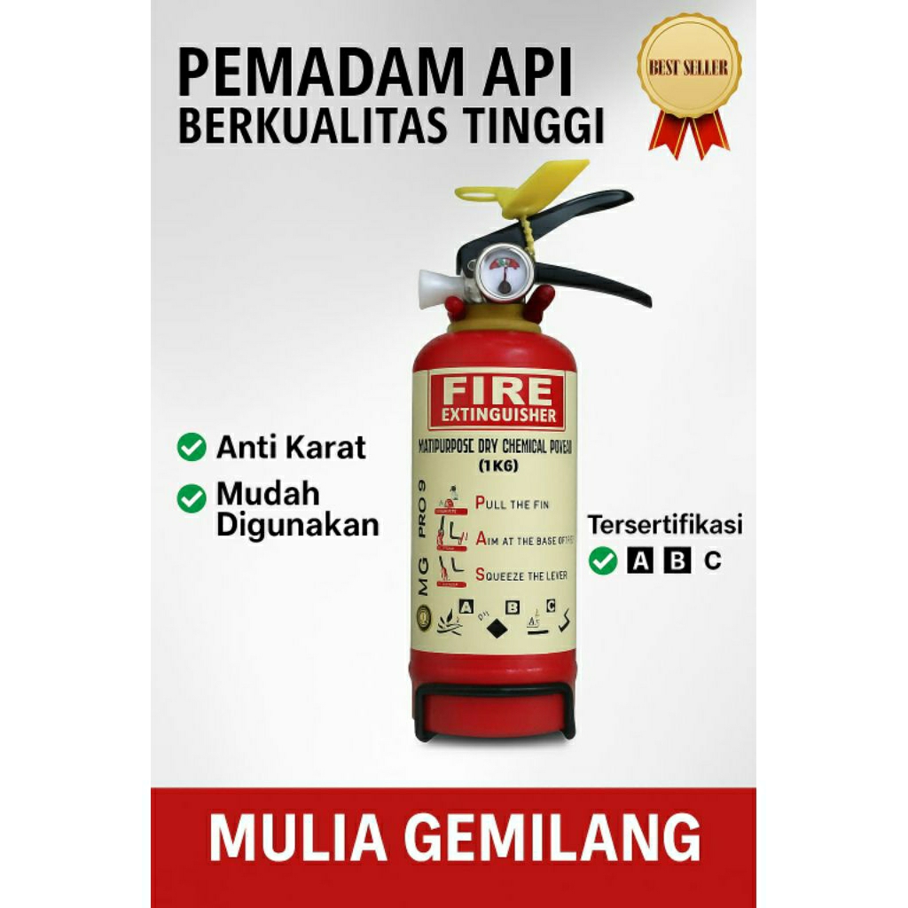 Jual Apar ABC Powder 1 kg SNI Alat Pemadam Api Ringan | Shopee Indonesia