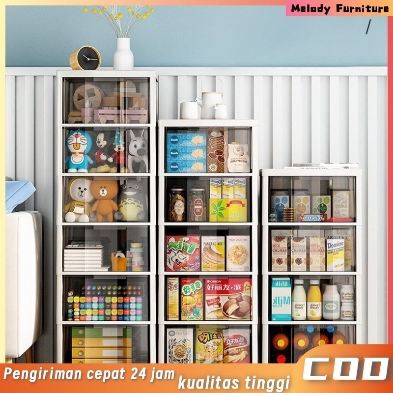 Jual lemari kecil rak laci besar lemari mainan anak lemari laci plastik ...
