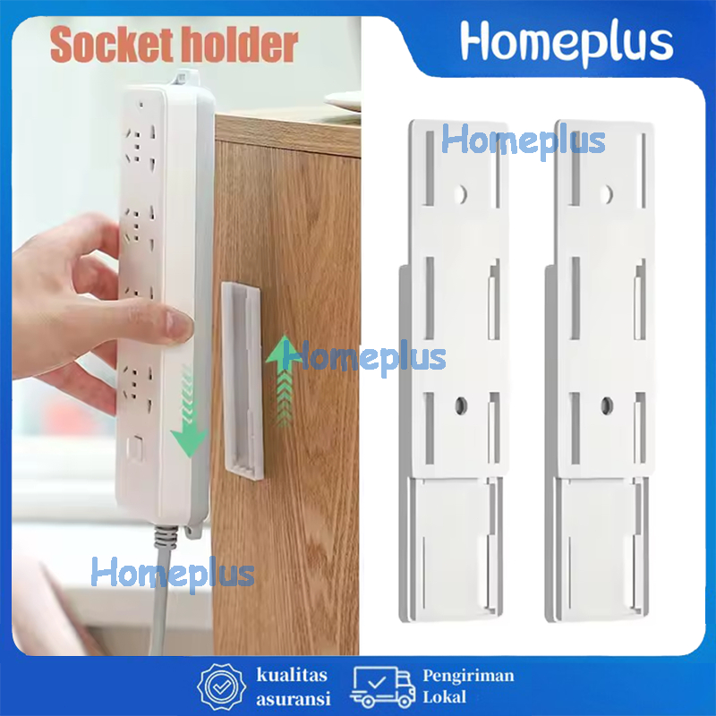 Jual Colokan Listrik Double Tape Hook Tempel Meja Dinding Universal ...