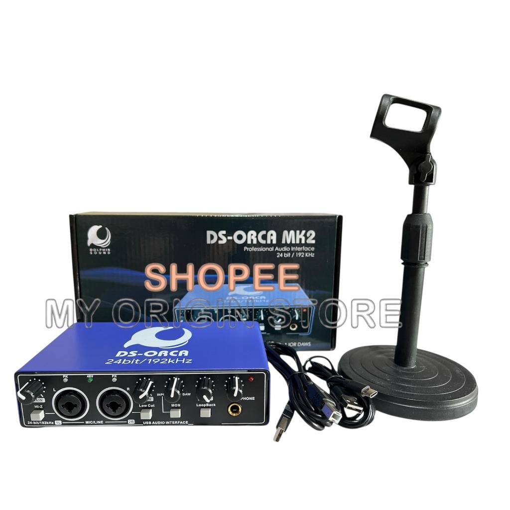 Jual NEW ORIGINAL BONUS STAND MIC DOLPHIN SOUND DS-ORCA MK2 DS ORCA MK ...