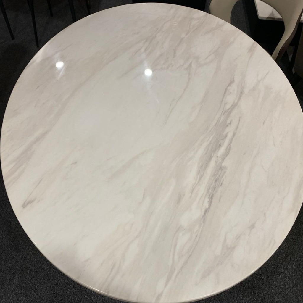 Jual meja bulat carara marble meja cafe meja marmer | Shopee Indonesia