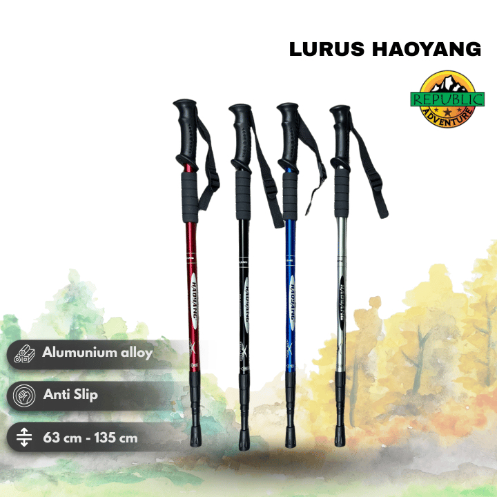 Jual TaffSPORT TONGKAT GUNUNG LIPAT TRACKING POOL ULTRALIGHT TONGKAT ...