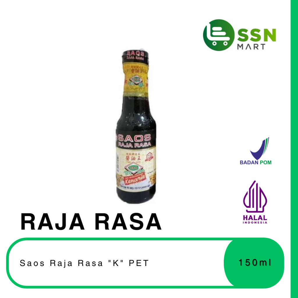 Jual SSNMart KKK Saos Raja Rasa "K" PET 150ml | Shopee Indonesia