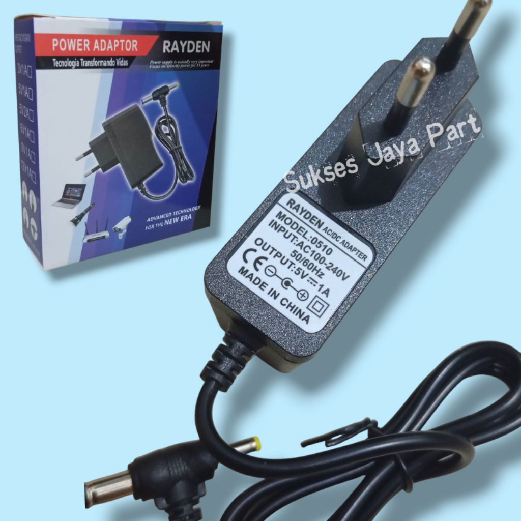 Jual Adaptor 5V 1A Jack T adaptor neetlink HTB STB dll adaptor EDC | Shopee Indonesia