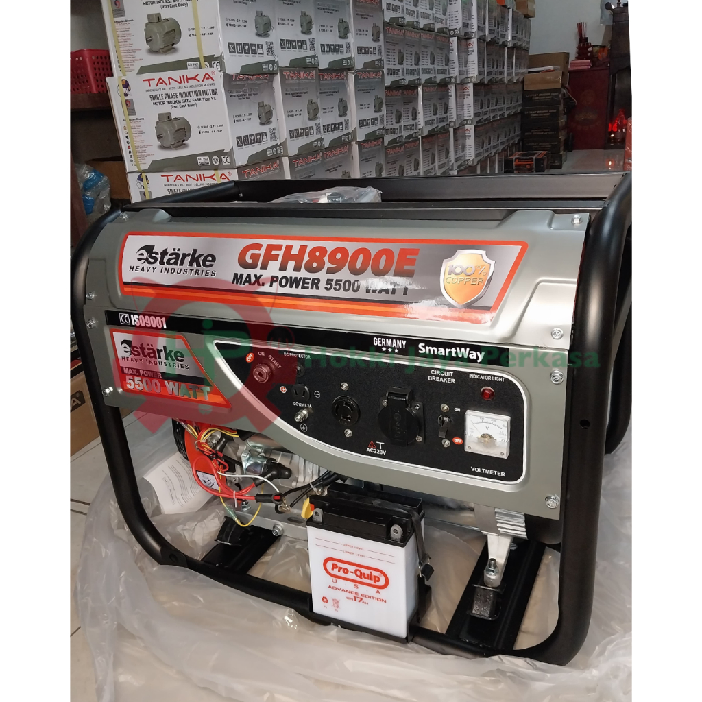 Jual STARKE Genset GFH8900E 5000watt Generator Set Bensin Starke ...