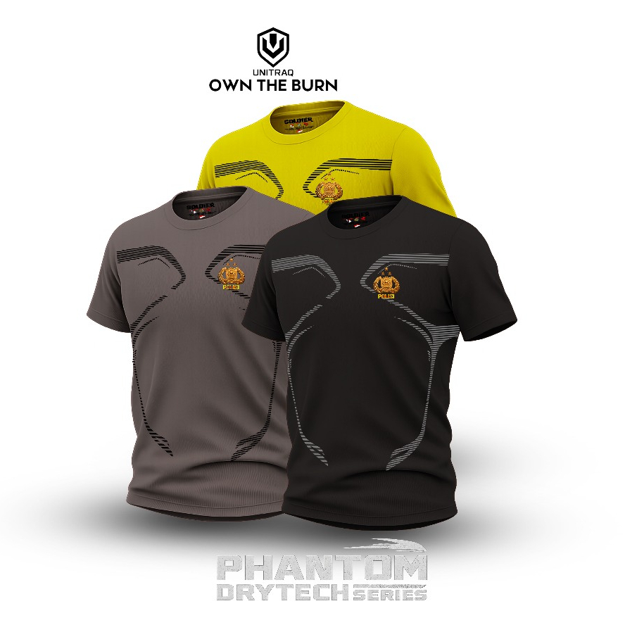 Jual Kaos Dryfit Lapangan – Phantom DryTech Series | Nyaman, Elastis& Stretchable | Shopee Indonesia