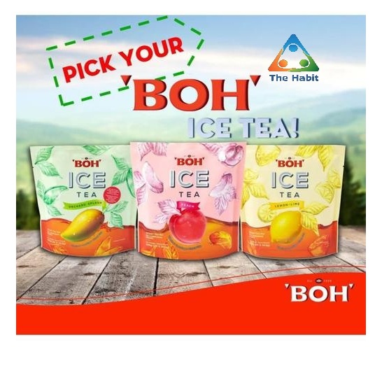 Jual (The Habit) Boh Ice Tea Peach Malaysia / Boh Ice Tea Orchard ...