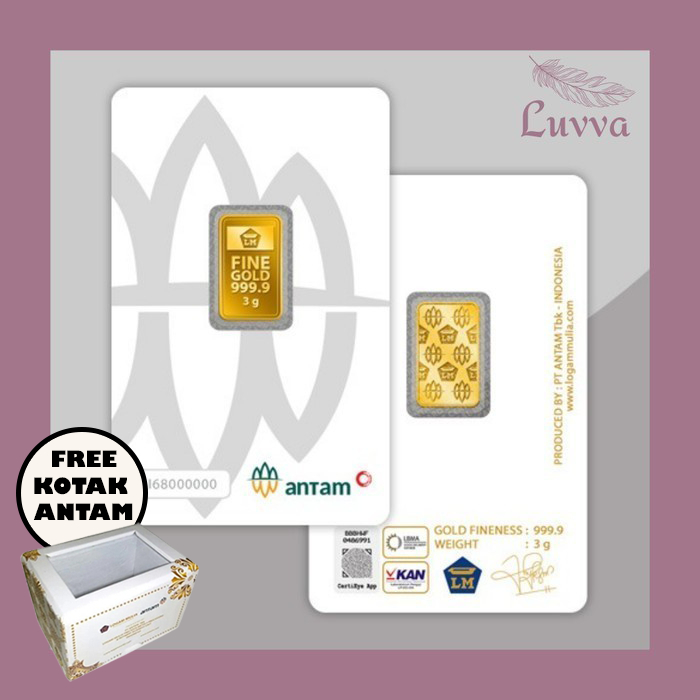 Jual PROMO Antam Certieye 2025 2 gr (FREE KOTAK ANTAM) | Shopee Indonesia