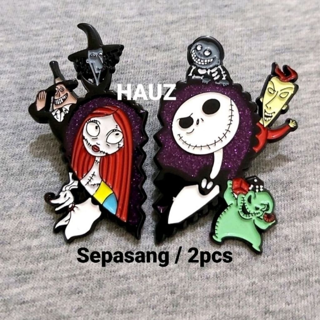 Jual Pin Enamel Tim Burton Lucu Unik Untuk Jaket Topi Tas Ransel 51 ...