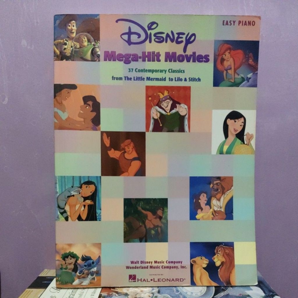 Jual Disney Mega-Hit Movies • 37 Contemporary Classic from The Little ...