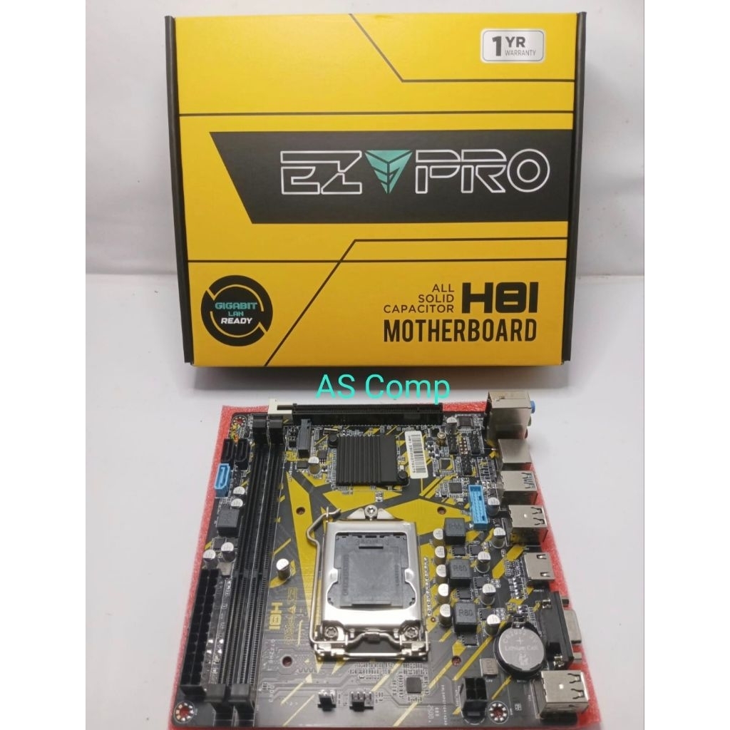 Jual Motherboard Ezpro H81 Socket 1150 NVME Slot Usb 3.0 | Shopee Indonesia