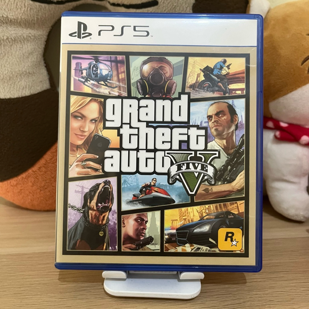 Jual GTA V ps5 disc Grand Theft Auto 5 playstation5 kaset ps bd ...