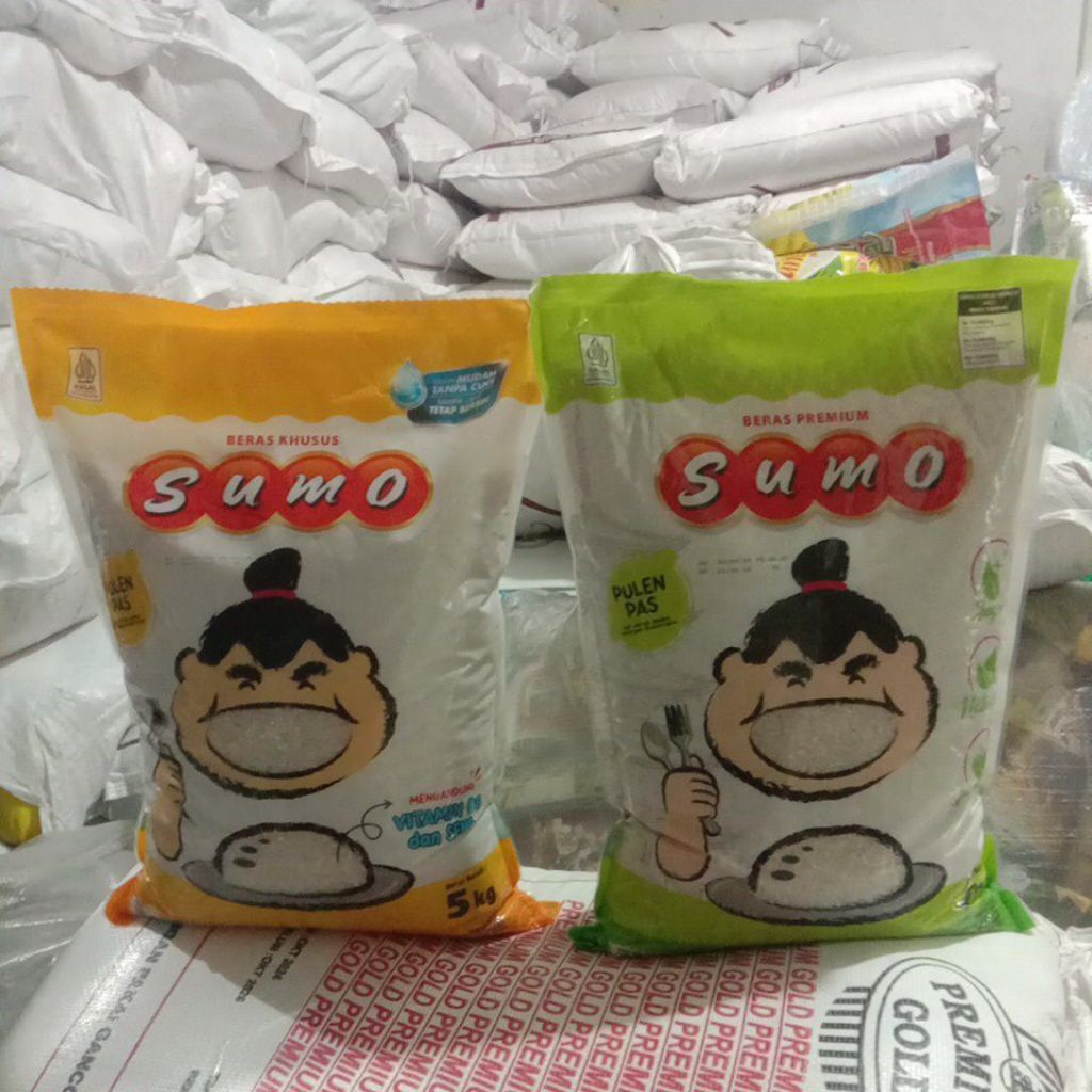 Jual Beras Sumo 5 Kg Murah Kuning dan Hijau | Shopee Indonesia
