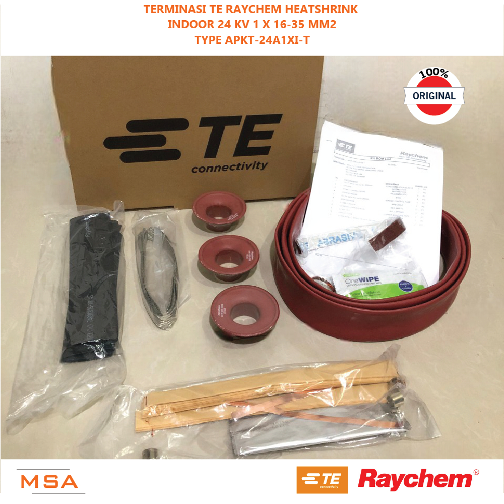 Jual Terminasi TE Raychem Heatshrink 24 kV Indoor 1 X 16-35 mm² - APKT ...