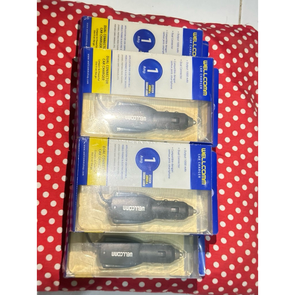 Jual ( JUAL MURAH ) Original Saver Charger mobil motor Wellcomm ...