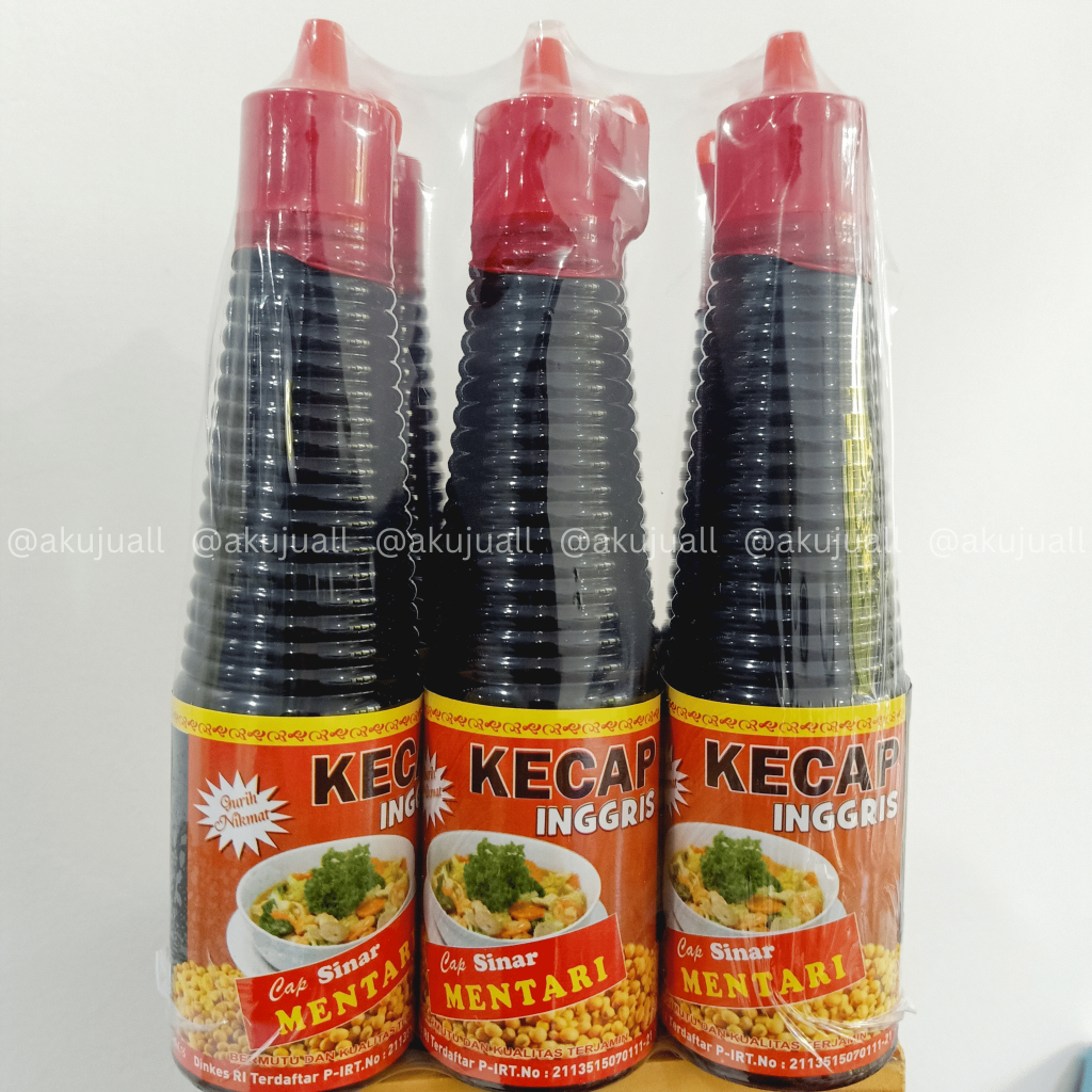 Jual SAOS INGGRIS CAP SINAR MENTARI / KECAP INGGRIS (MINIM BELI 3, BISA ...