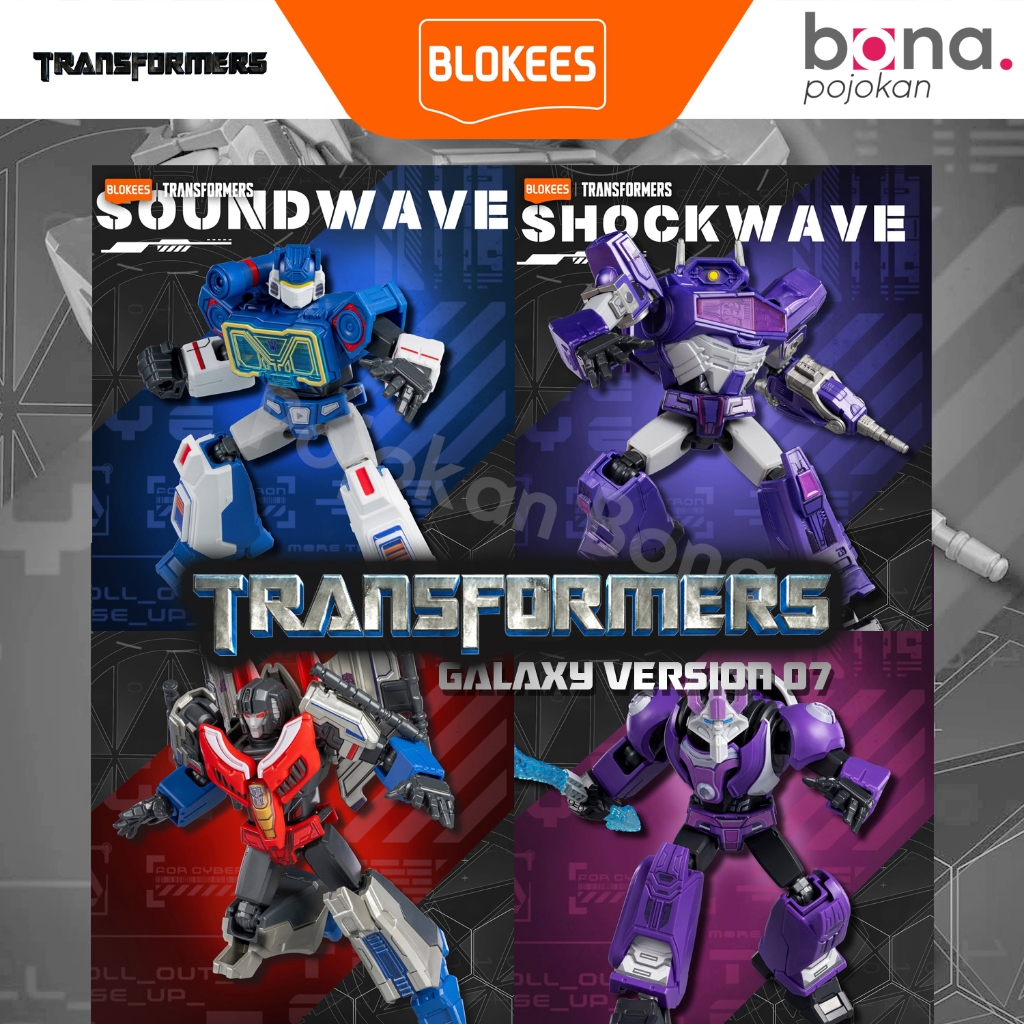 Jual Blokees Transformers GV 07 Galaxy Version One Wave Action Figure ...