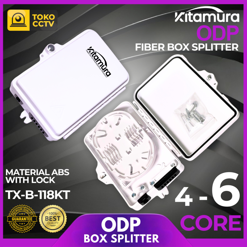 Jual ODP 4 Core Kosongan Model Box Splitter & Passive Splitter | Mini ...