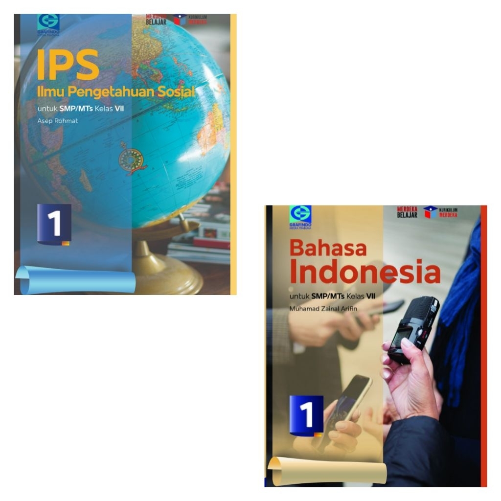 Jual Buku Teks untuk SMP/MTs Kelas VII/7/1 Grafindo K-Merdeka Seken ...