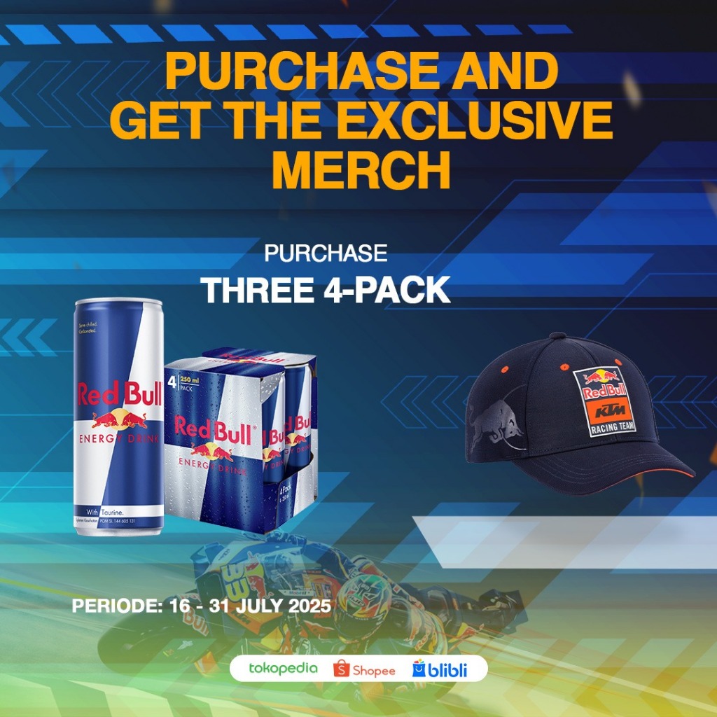 Jual Red Bull Energy Drink, 250ml (3 x 4-pack) + Exclusive Red Bull KTM ...