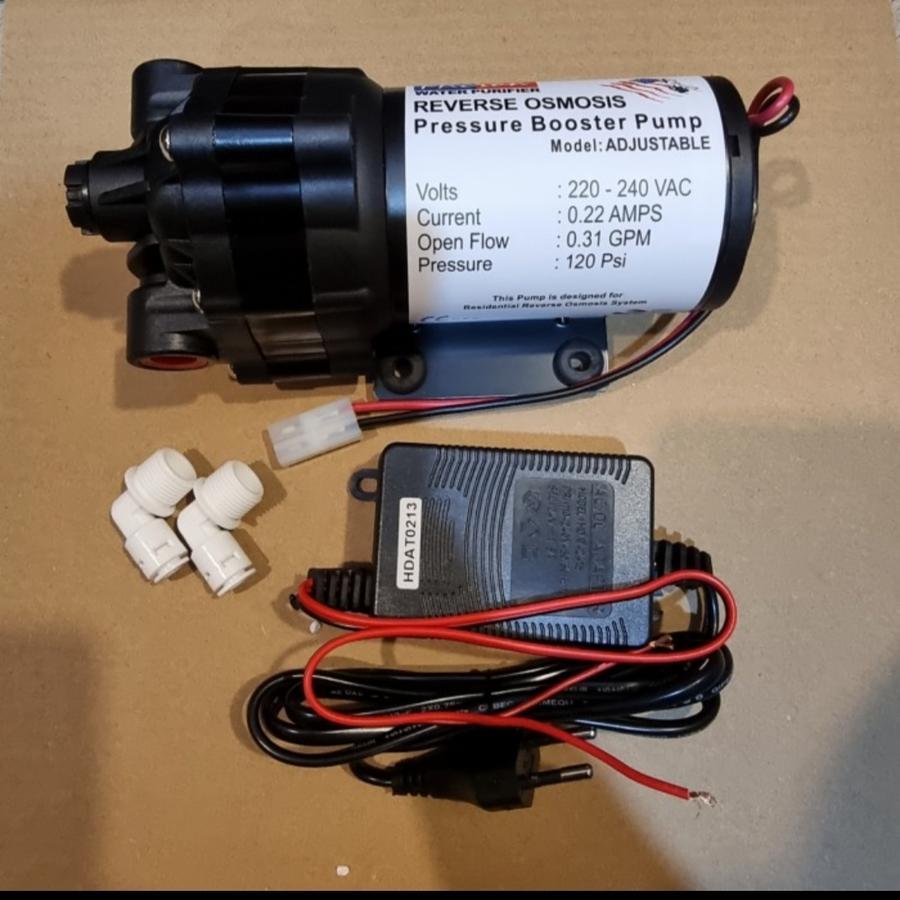 Jual Pompa RO Micron / PureLine 24 Volt - Booster Pump RO 24V Reverse ...