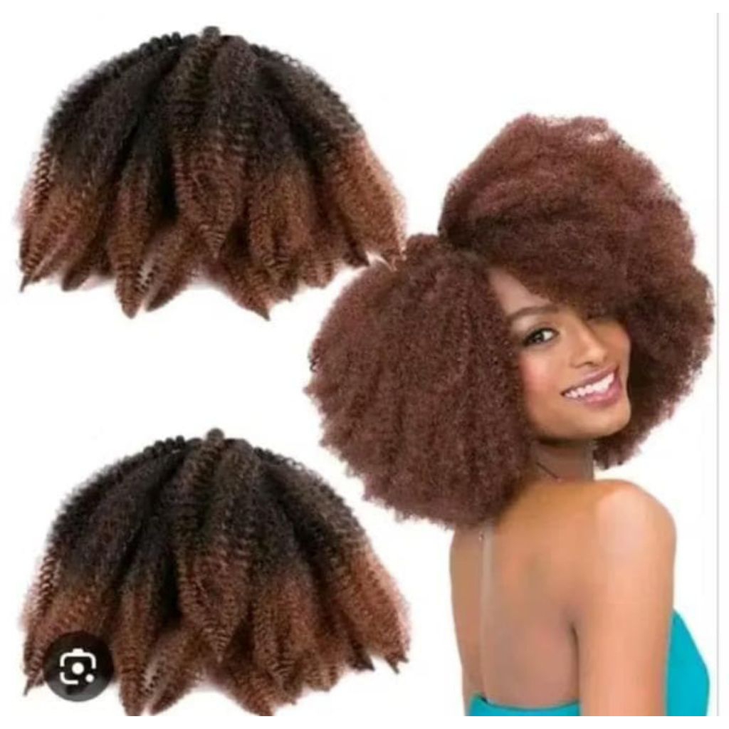 Jual rambut sambung Afro/Afro kribo. | Shopee Indonesia