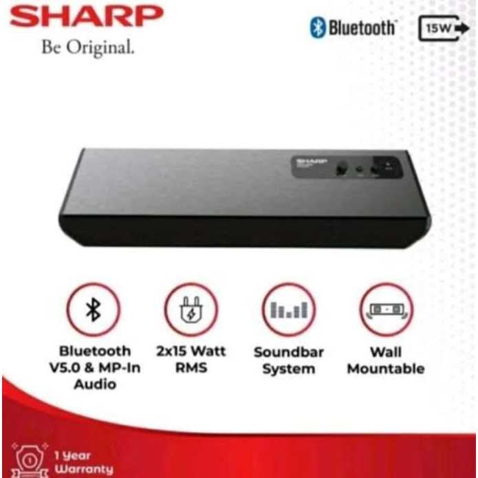Jual SHARP Active Speaker CBOX-SBT300BL (Unit Eksdisplay) | Shopee ...