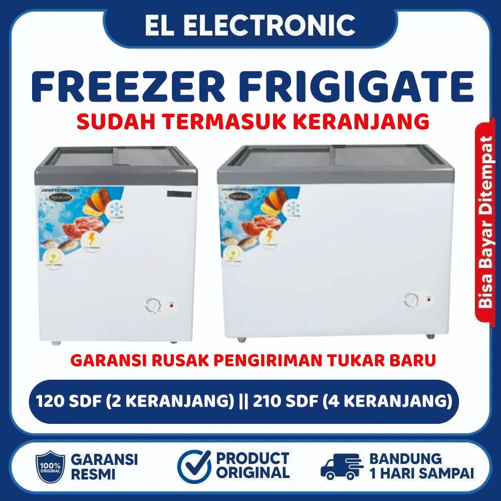 Jual Chest Freezer FRIGIGATE Type F 210 SDF 200 Liter Pembeku Frozen ...