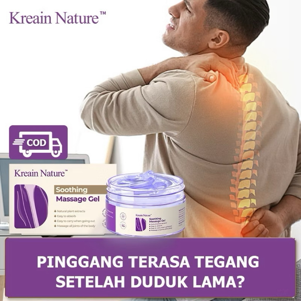 Jual TERLARIS - Kreain Nature Gel Nyeri Sendi Membantu Meredakan Nyeri ...