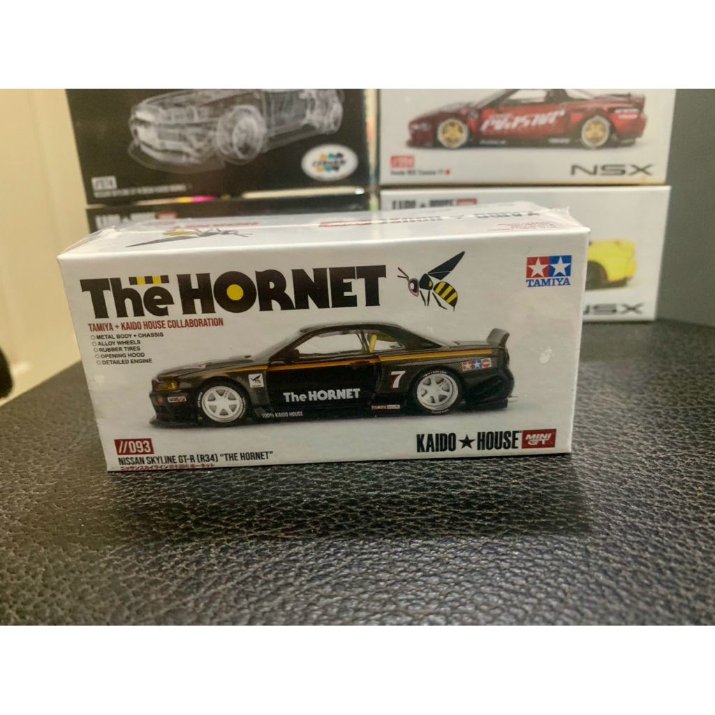 Jual Mini GT KHMG093 Nissan Skyline GT-R (R34) THE HORNET | Shopee ...