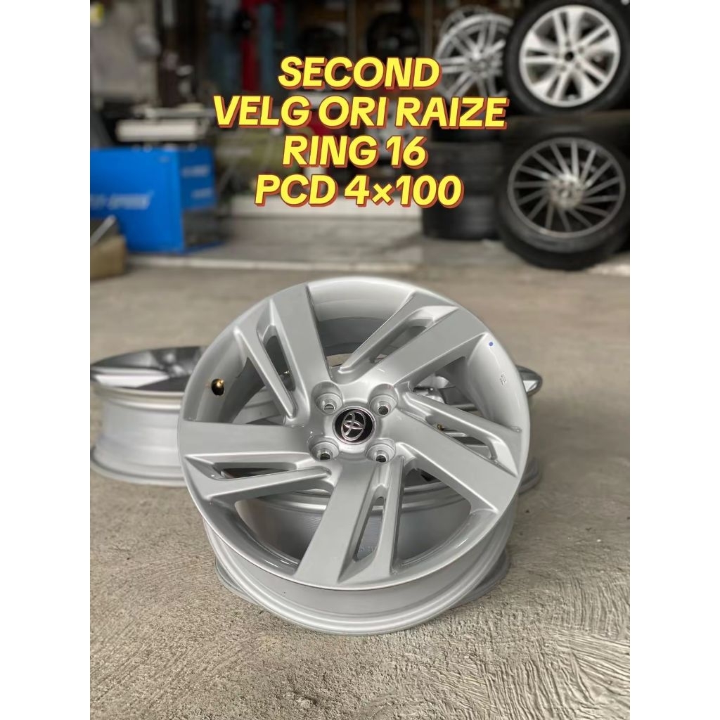 Jual velg original RAIZE Ring 16 pcd 4×100 | Shopee Indonesia