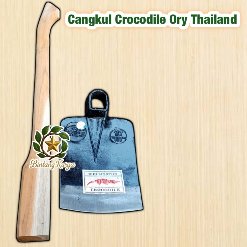 Jual Cangkul Cap Crocodile ory Thailand - Cangkul asli Baja - Cangkul ...