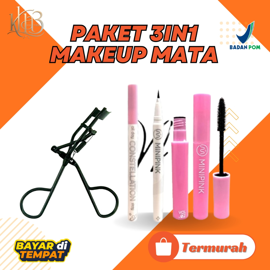 Jual Paket Kecantikan Mata Mascara Waterproof Long Lasting Eyeliner ...
