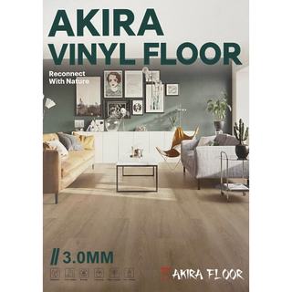 Jual Vinyl Flooring AKIRA Tebal 3mm Motif Kayu / Luxury Vinyl Tile ...
