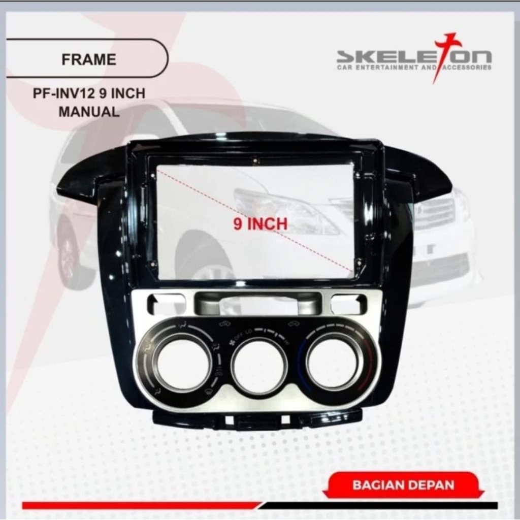 Jual Frame Head Unit 9 Inch Mobil Innova 2012 Type G | Shopee Indonesia