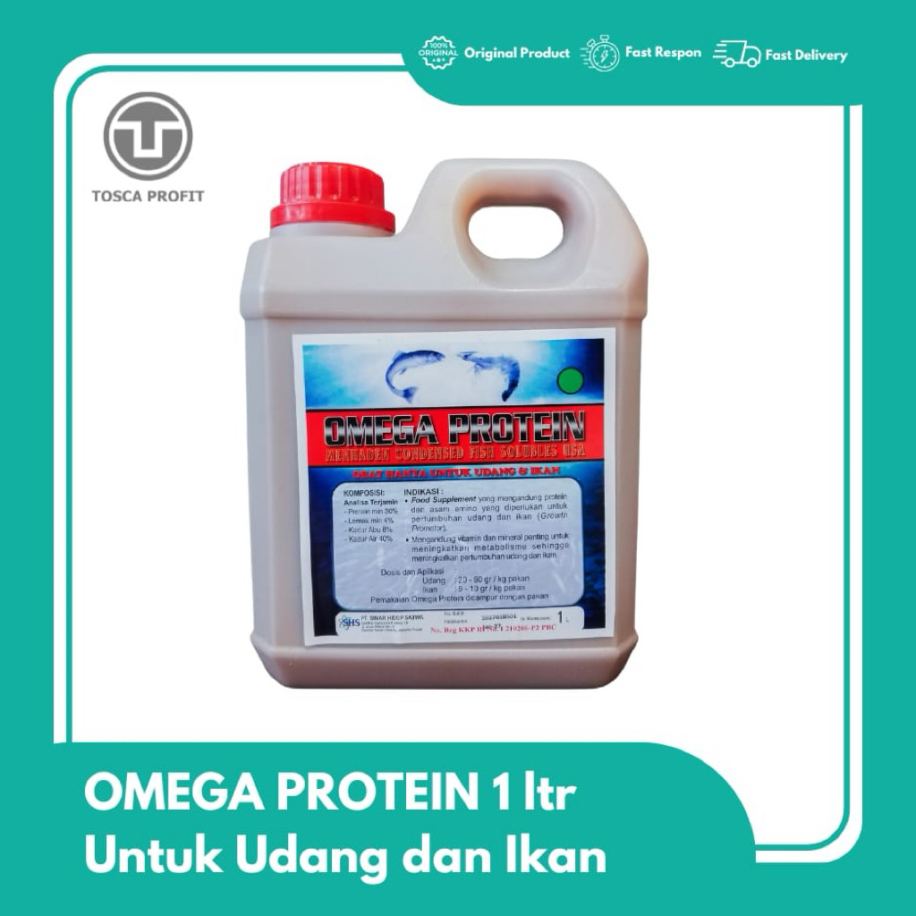 Jual OMEGA PROTEIN / UNTUK IKAN dan UDANG / 1 Kg | Shopee Indonesia