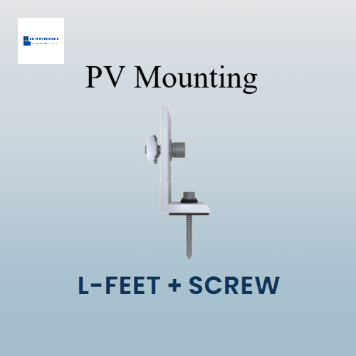 Jual Mounting solar panel L-Feet + Hex Flange SOEASY | Shopee Indonesia