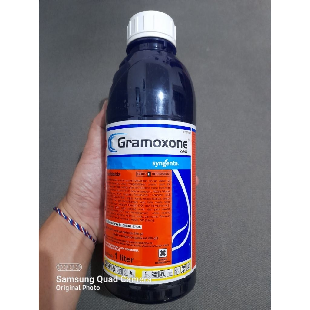 Jual Herbisida Kontak Racun Rumput Gramoxone 276 SL - 1 Liter Asli 100% ...