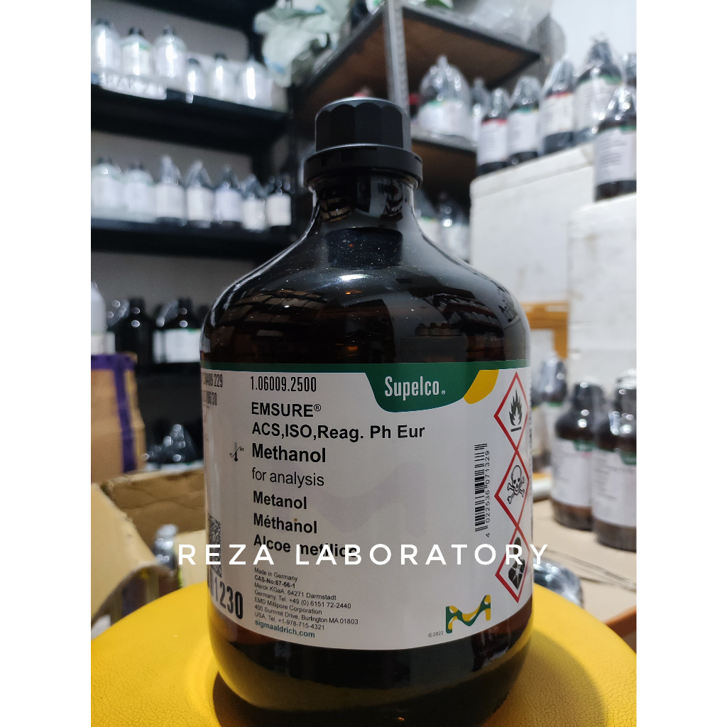 Jual METHANOL / METANOL / METIL ALKOHOL / CH3OH MERCK 106009 2,5L ...
